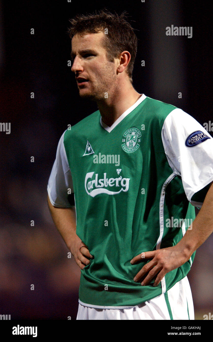 Grant brebner of hibernian hi-res stock photography and images - Alamy