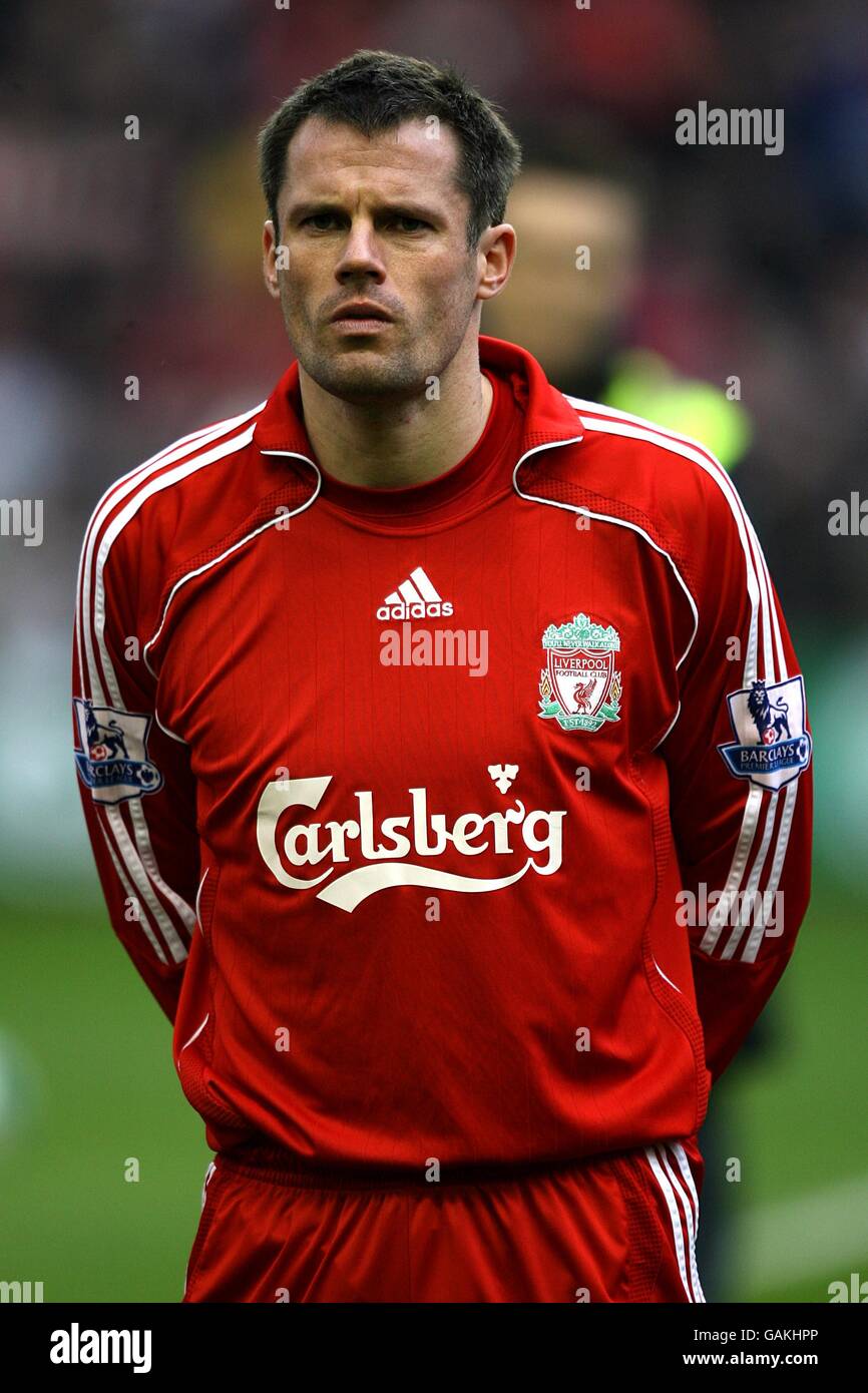 Anfield jamie carragher hi-res stock photography and images - Alamy