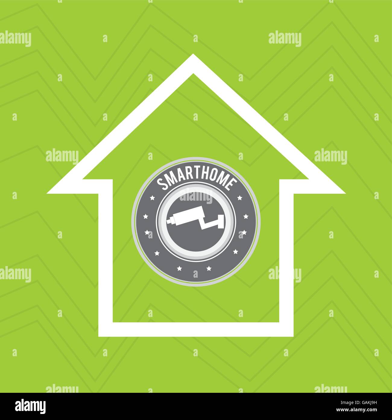 Smart home camera cctv isolated Stock Vector Images - Alamy
