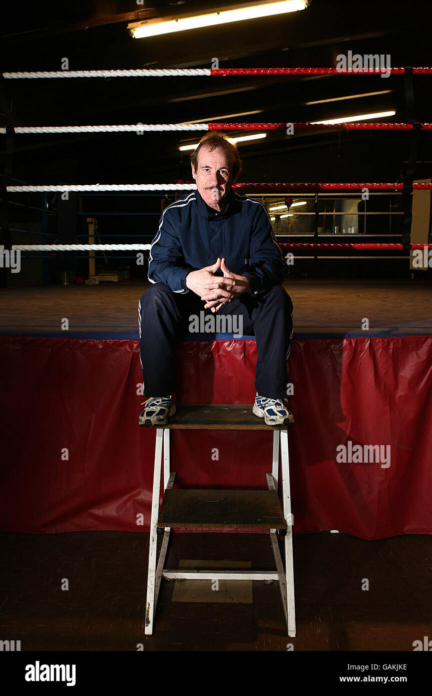 Boxing gavin rees media work out abercarn hi-res stock photography and ...
