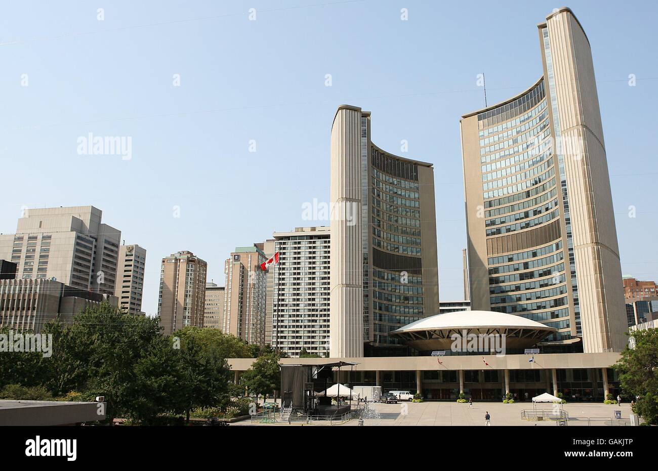 New City Hall in Toronto, Canada Stock Photo - Alamy