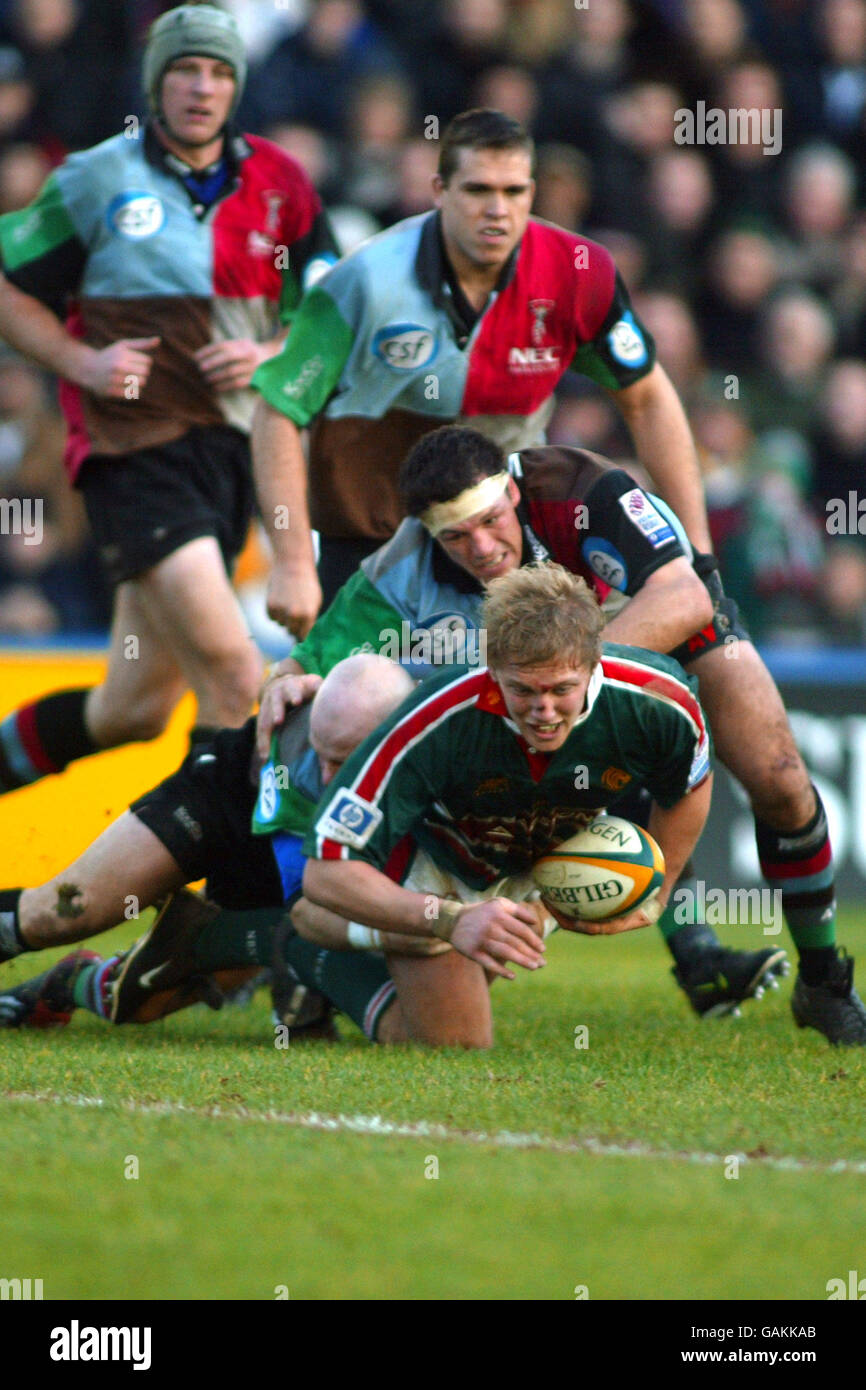 Rugby Union - Powergen Cup - Quarter Final - NEC Harlequins v Leicester ...