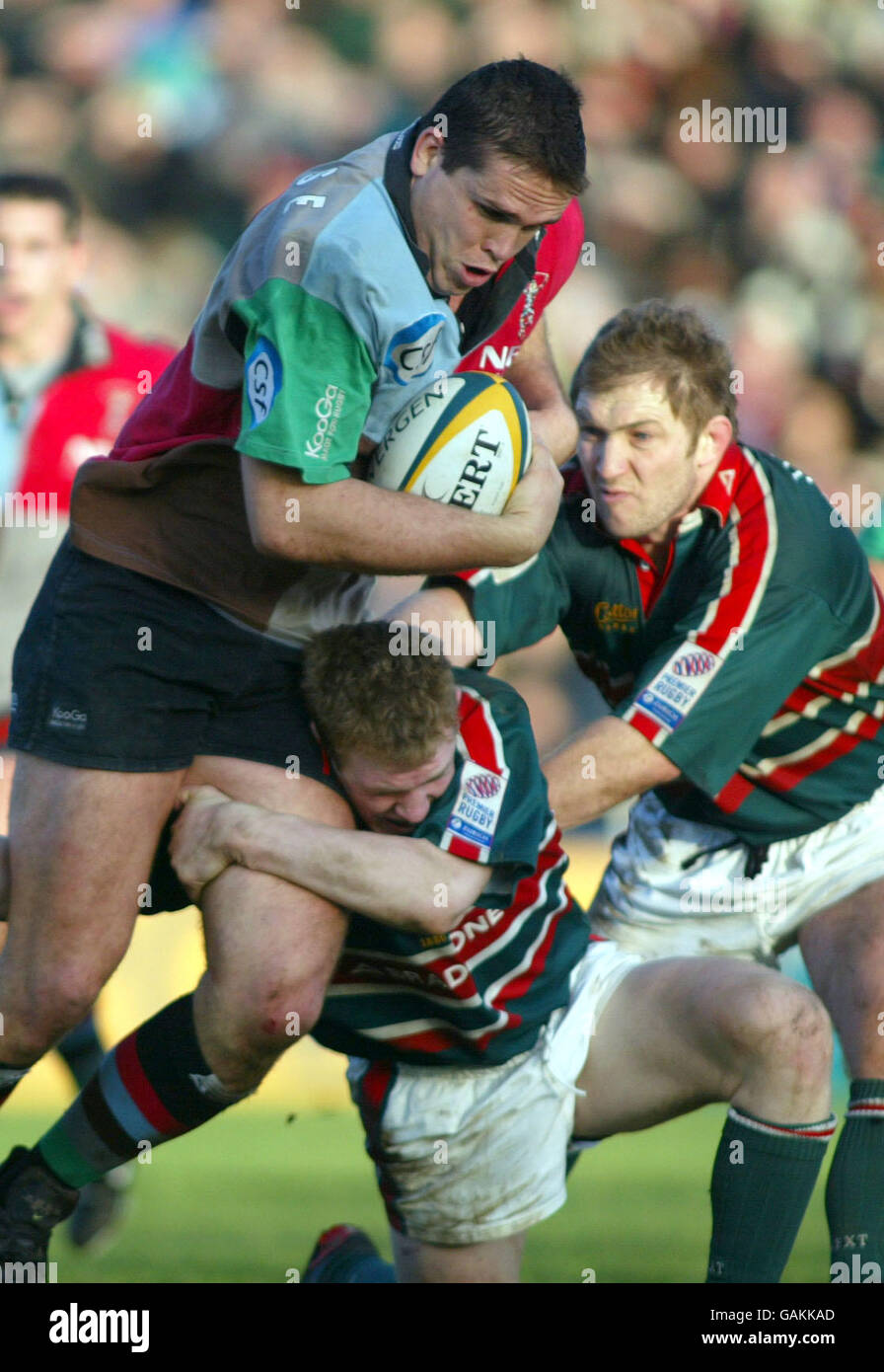 Rugby Union - Powergen Cup - Quarter Final - NEC Harlequins v Leicester ...