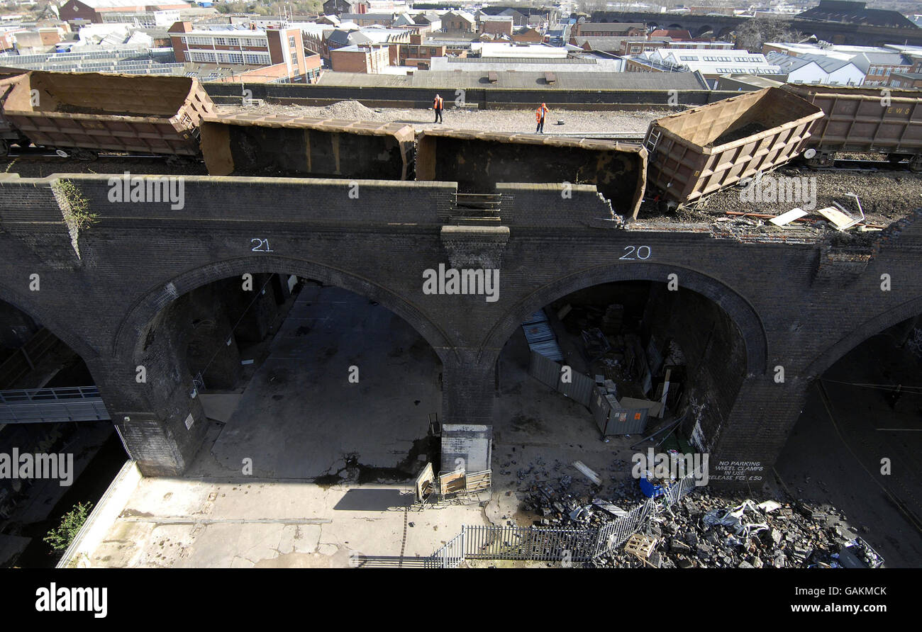 Aerial birmingham digbeth hi-res stock photography and images - Alamy