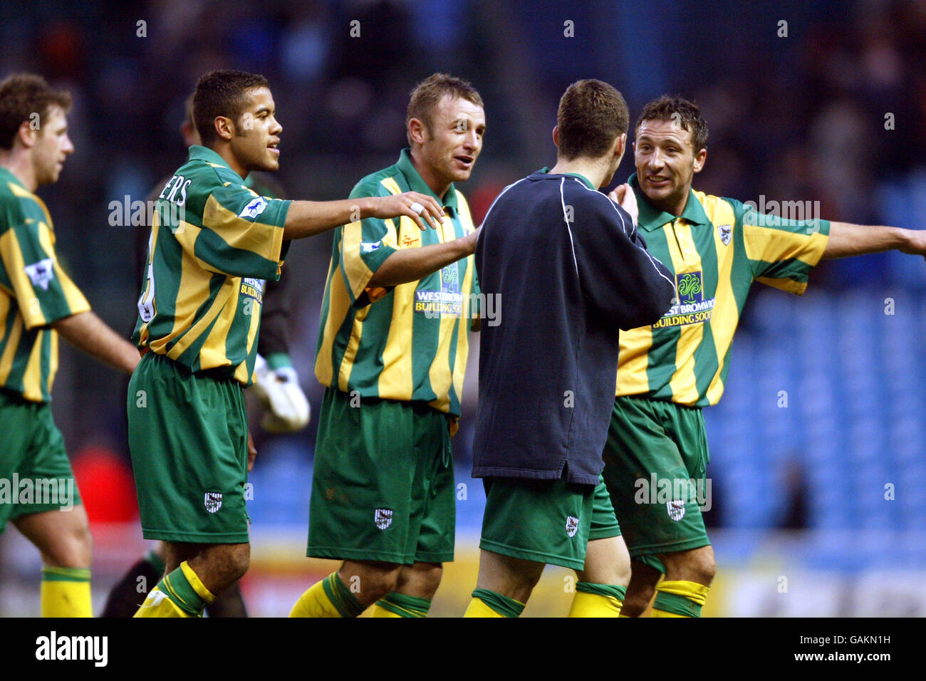 (L-R) West Bromwich Albion's Adam Chambers, Ronnie Wallwork, Jason ...