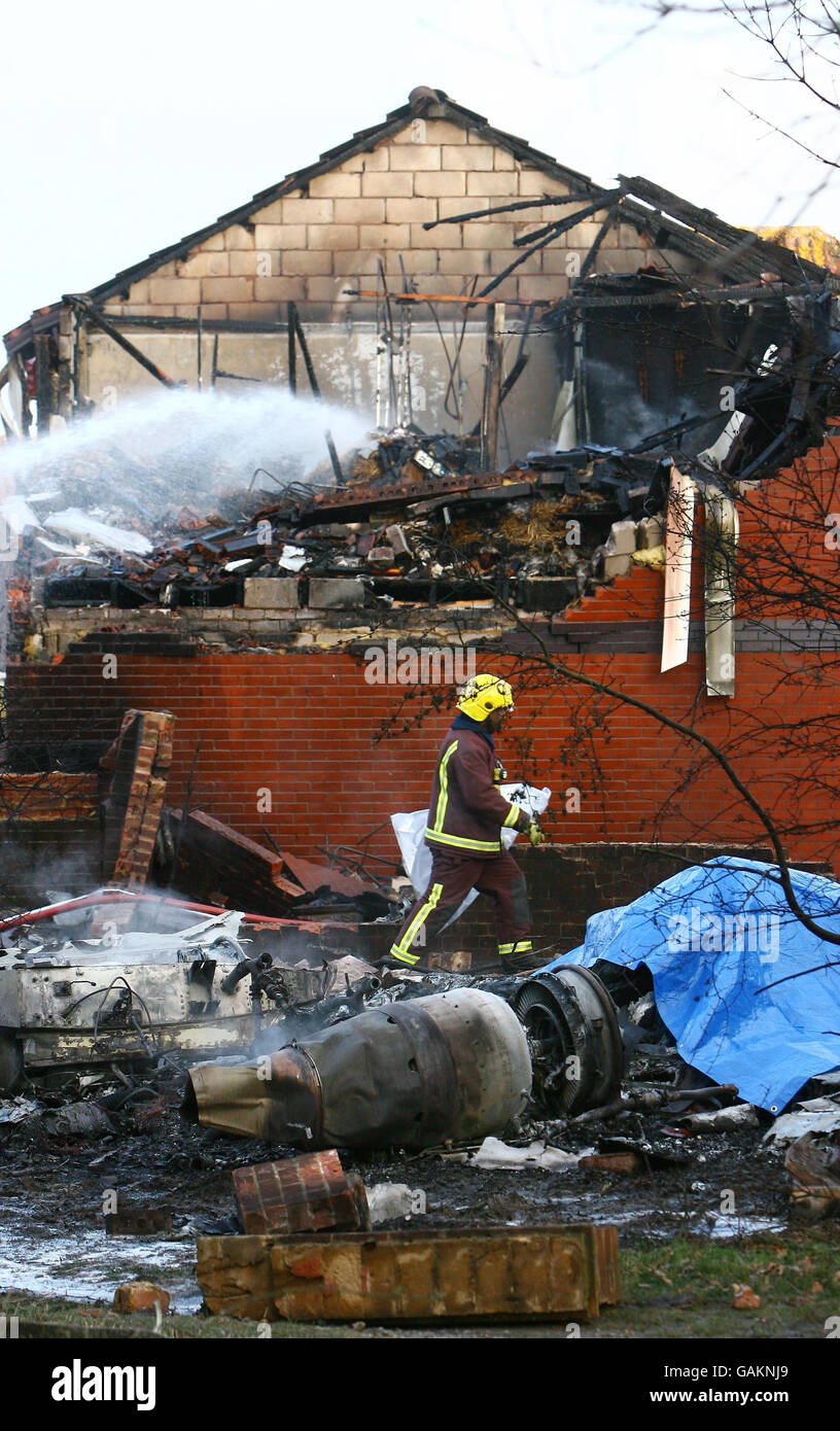 Kent plane crash Stock Photo - Alamy