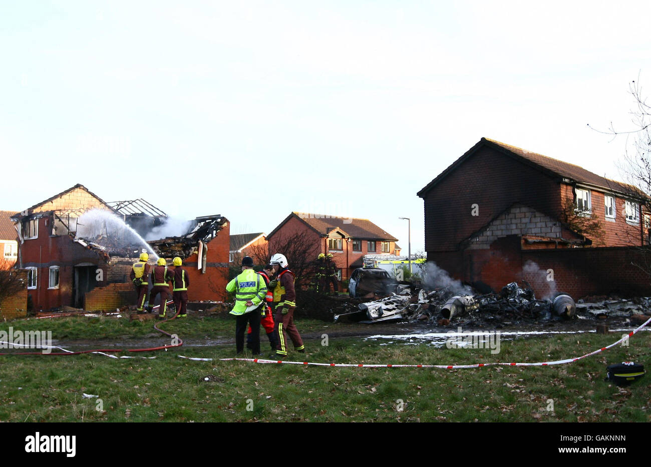 Wreckage Debris Plane Crash Accident High Resolution Stock Photography ...