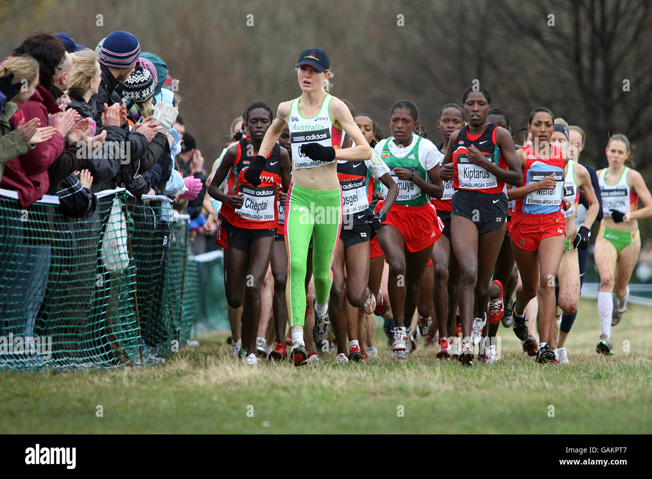 Australia's Tamara Carvolth leads her gruop during the IAAF World Cross ...