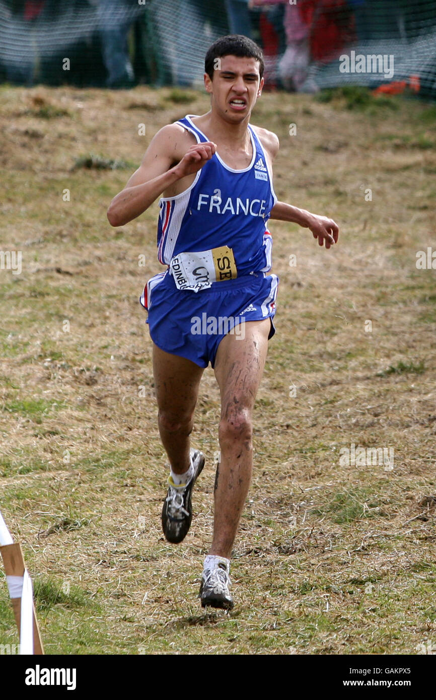 France's Sidi-Hassan Chahdi in action during the IAAF World Cross ...