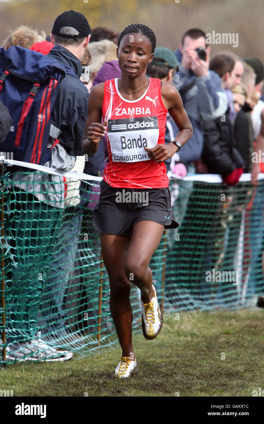 Zambia's Elizet Banda in action during the IAAF World Cross Country ...