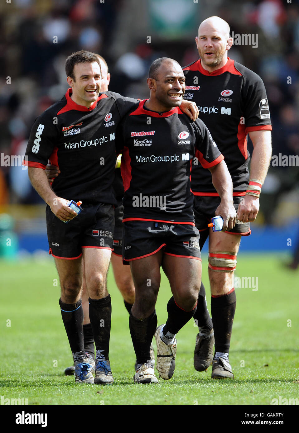 Moses raulini and kris chesney celebrate hi-res stock photography and ...