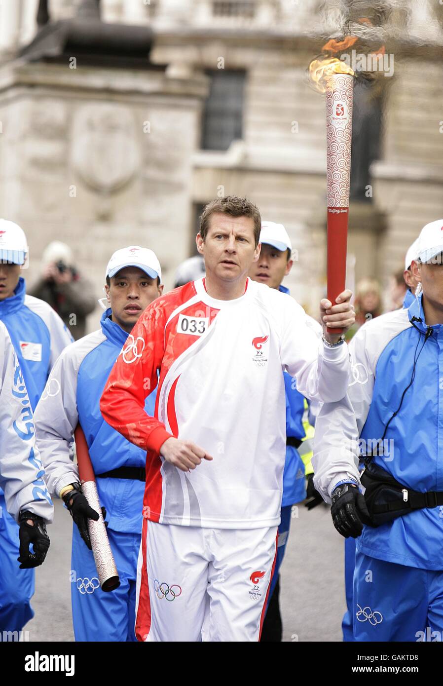 Beijing Olympics Torch Relay - London Stock Photo - Alamy