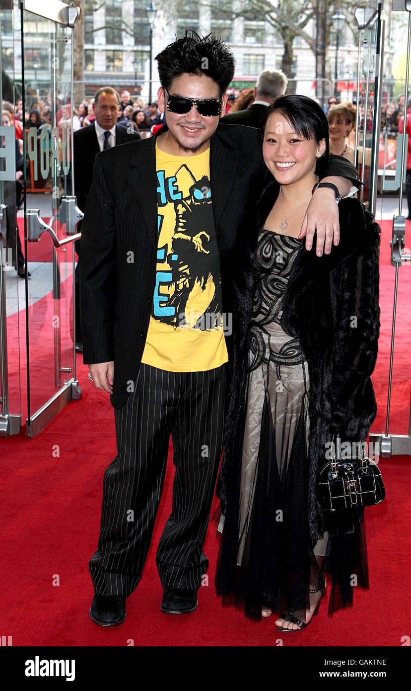 Prince Azim of Brunei and guest arrives for the European Film Premiere ...