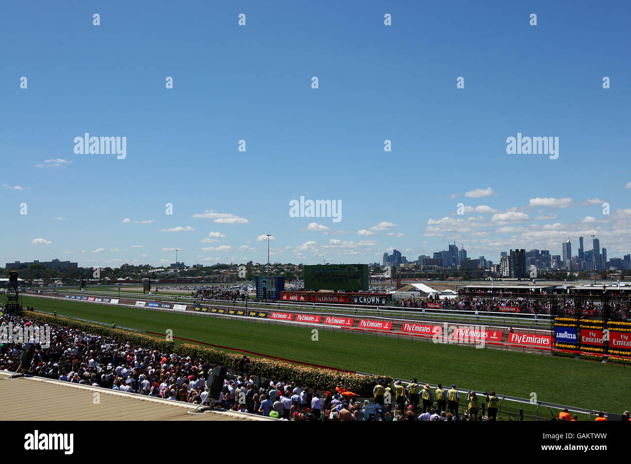 Flemington racecourse hi-res stock photography and images - Alamy