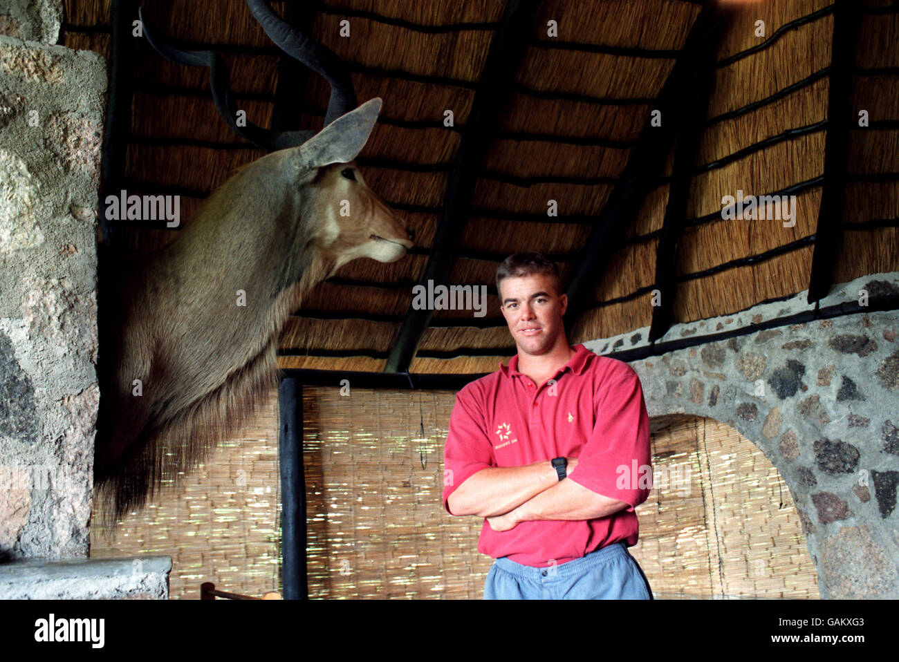 Cricket at home with heath streak hi-res stock photography and images ...
