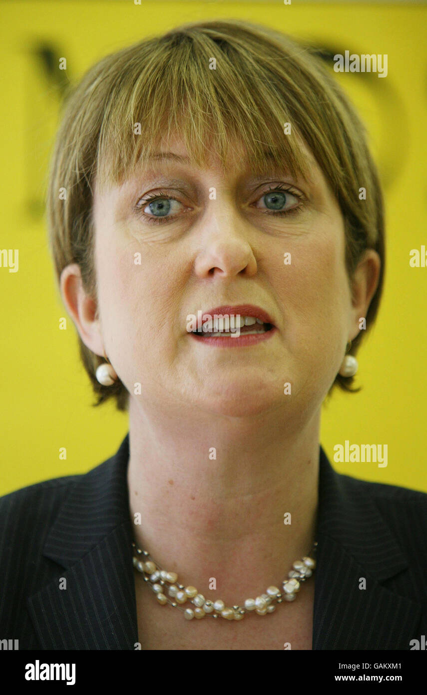 Home Secretary Jacqui Smith makes a speech to the think-tank Demos ...