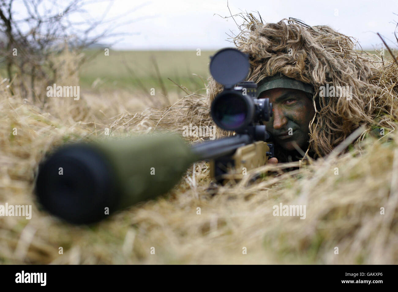 New sniper rifle unveiled Stock Photo - Alamy