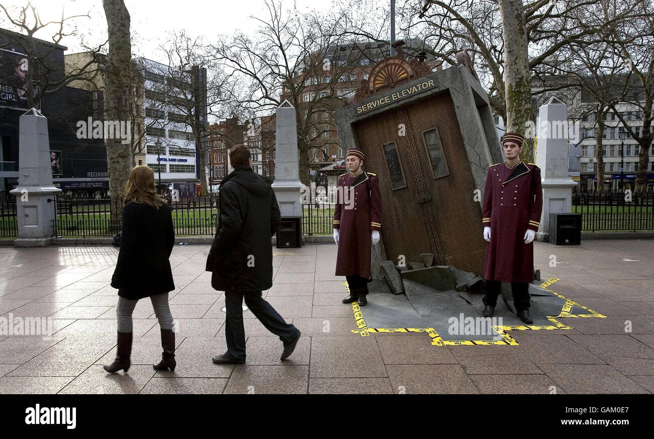 Launch of new Disneyland Paris ride Stock Photo - Alamy