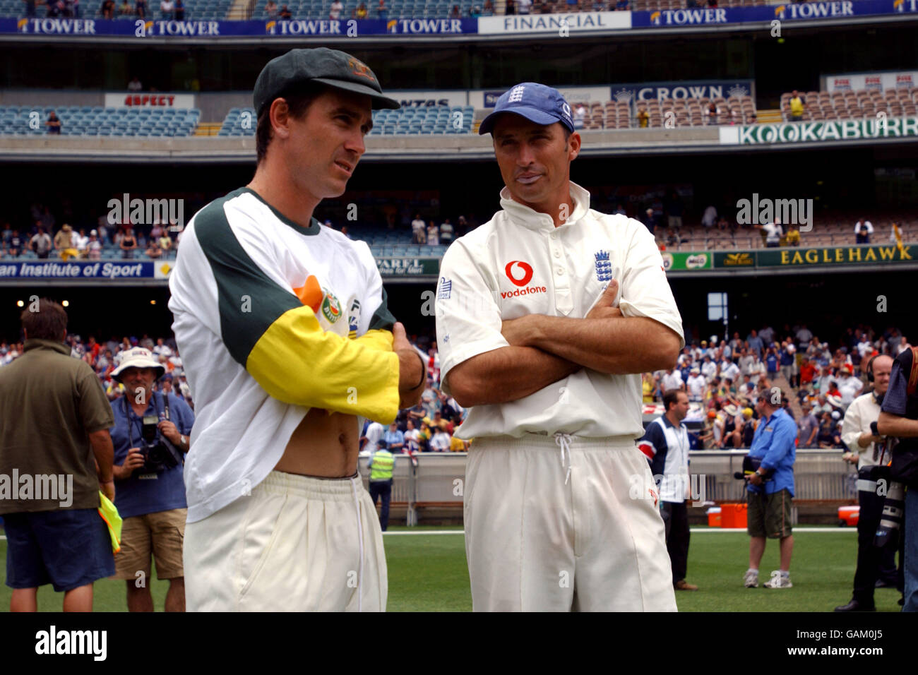 Cricket the ashes fourth test final day england australia hi-res stock ...