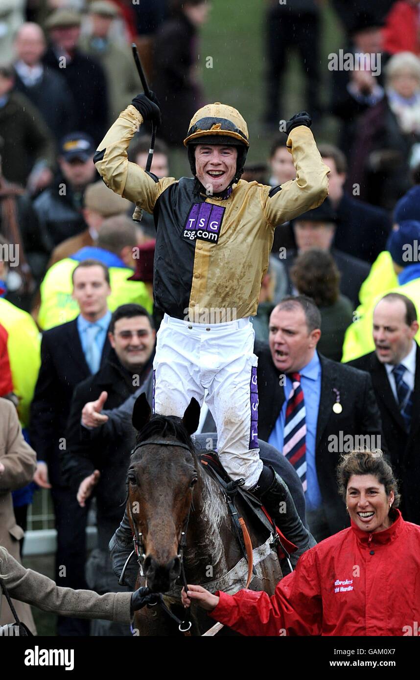 Denis O'Regan on Inglis Drever celebrates after winning in the ...