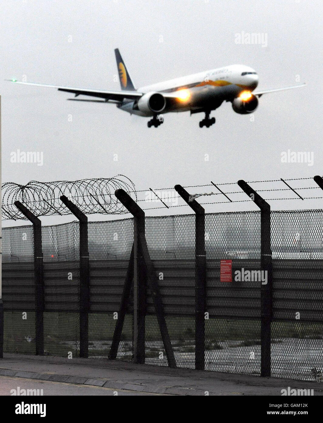 Heathrow security scare Stock Photo - Alamy