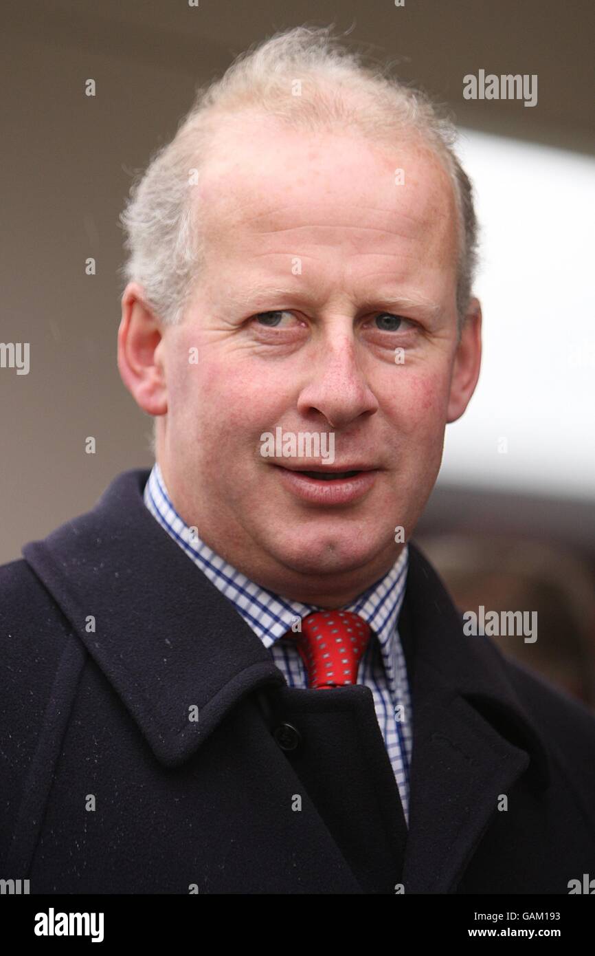 Tom Taaffe winning trainer of Finger on the Pulse in the Jewson Novices ...