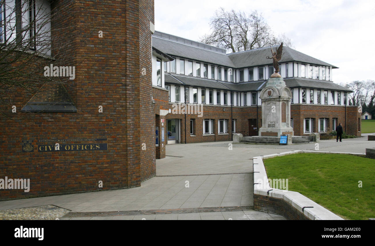 Council offices basingstoke deane borough council hi-res stock ...