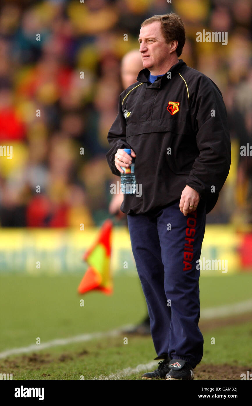 Watford manager ray lewington hi-res stock photography and images - Alamy