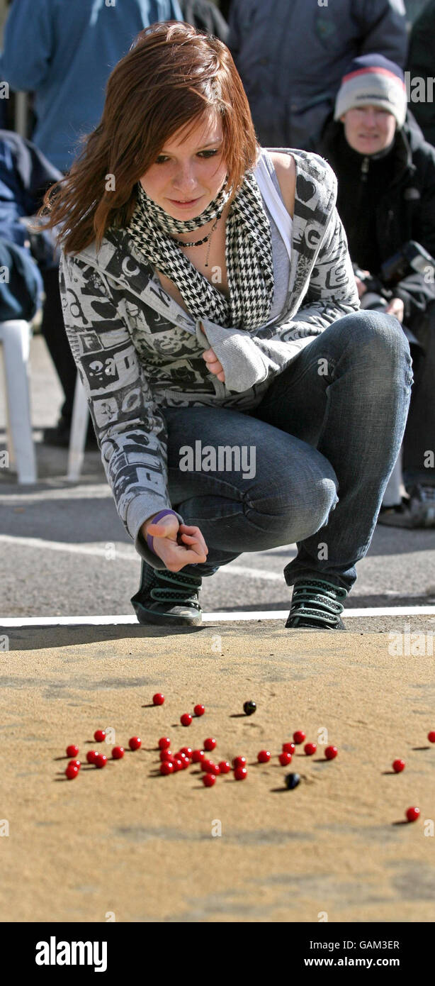 World Marbles Championship Stock Photo - Alamy