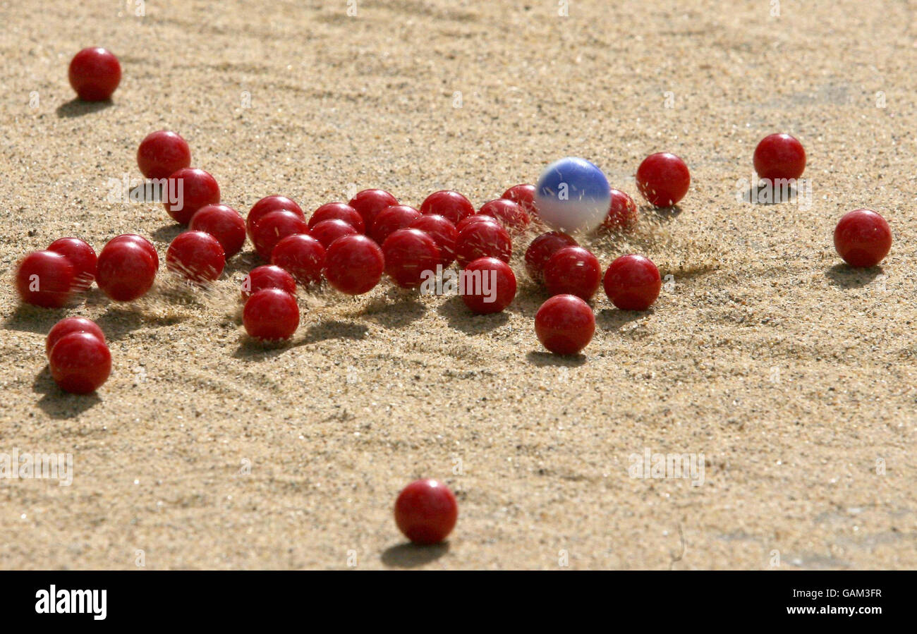 World Marbles Championship Stock Photo - Alamy