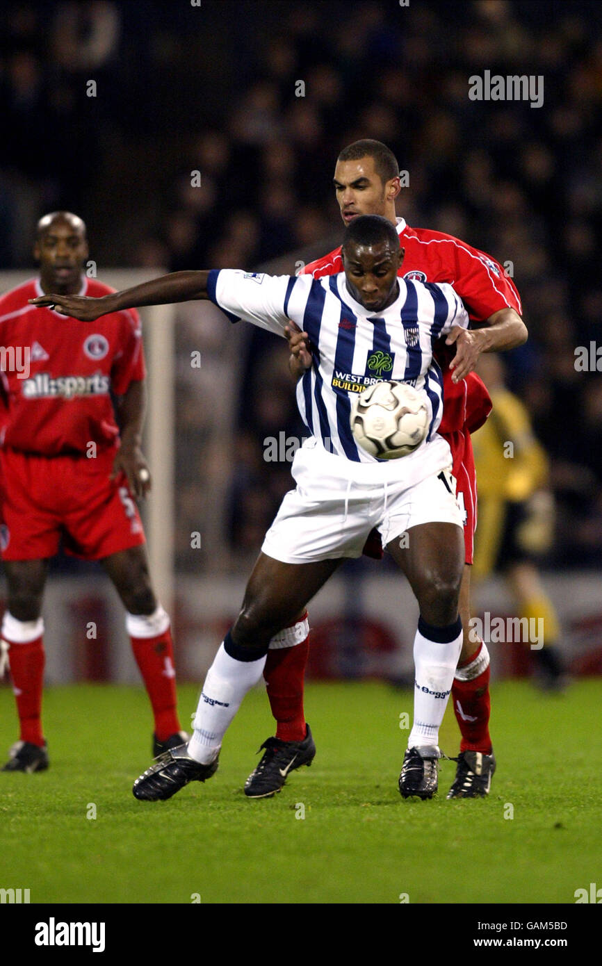 West bromwich albions jason roberts and charlton athletics jonathan ...
