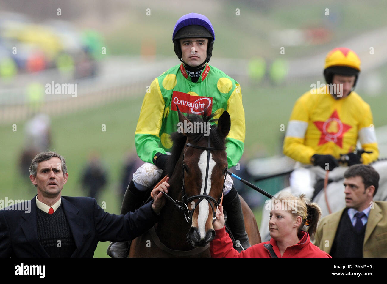 Jockey Ruby Walsh on 2007 Gold Cup winner Kauto Star, second in this ...