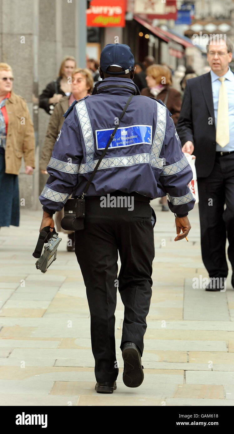 Civil enforcement officer on parking hi-res stock photography and ...