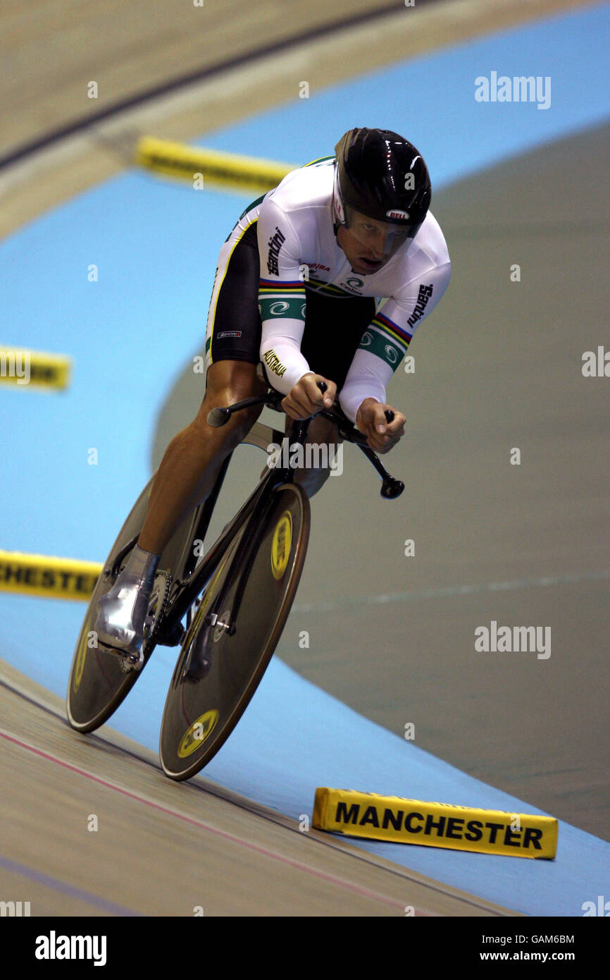 Australia's Luke Roberts in action during the Men's Individual Pursuit ...