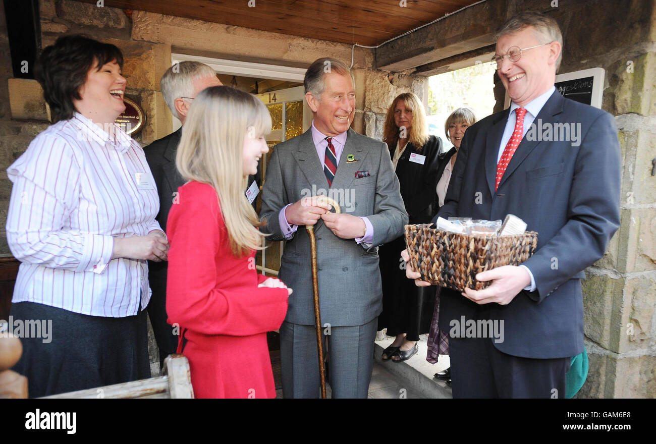 Prince charles the black swan pub in ravenstonedale hi-res stock ...
