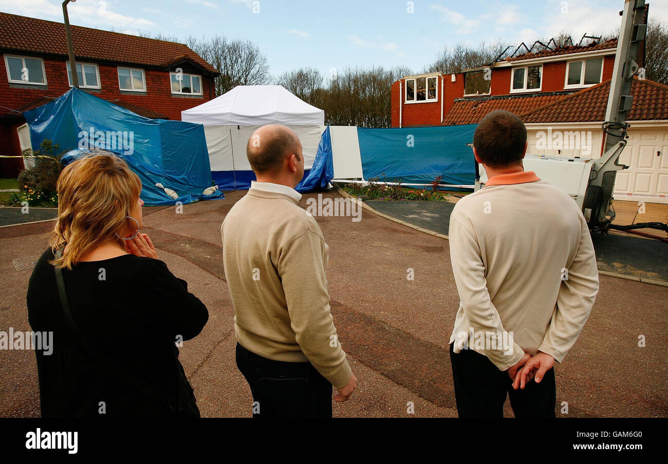 Kent plane crash Stock Photo - Alamy