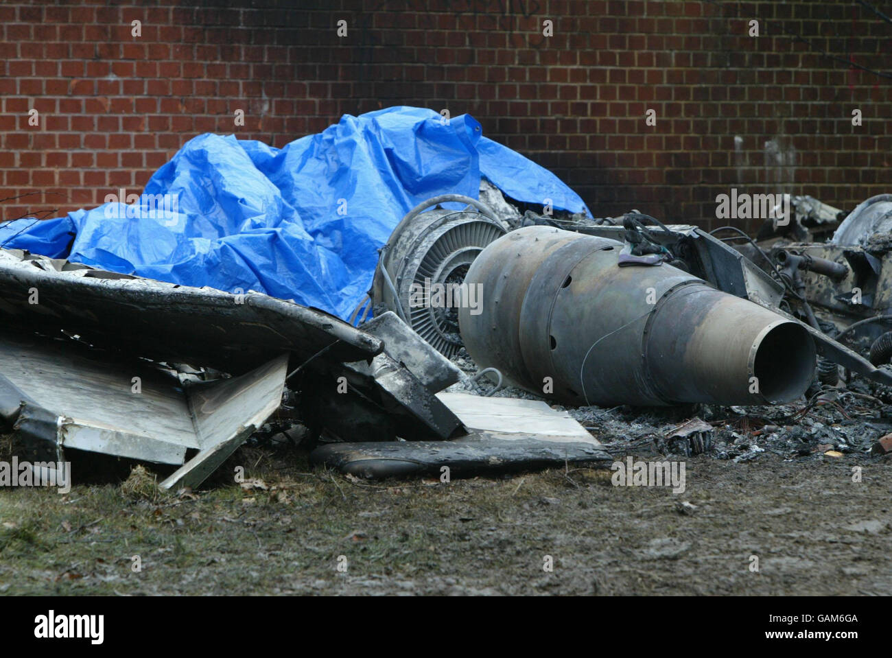Kent plane crash Stock Photo - Alamy