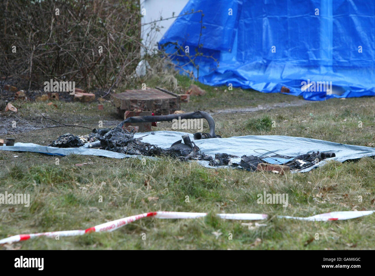 Kent plane crash Stock Photo - Alamy