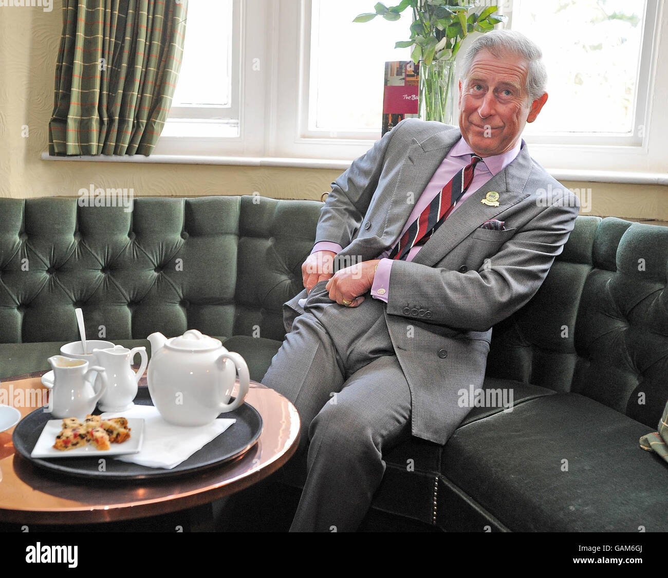 Prince charles the black swan pub in ravenstonedale hi-res stock ...