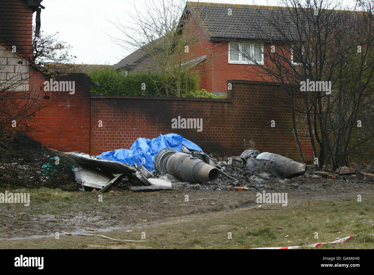 Kent plane crash Stock Photo - Alamy