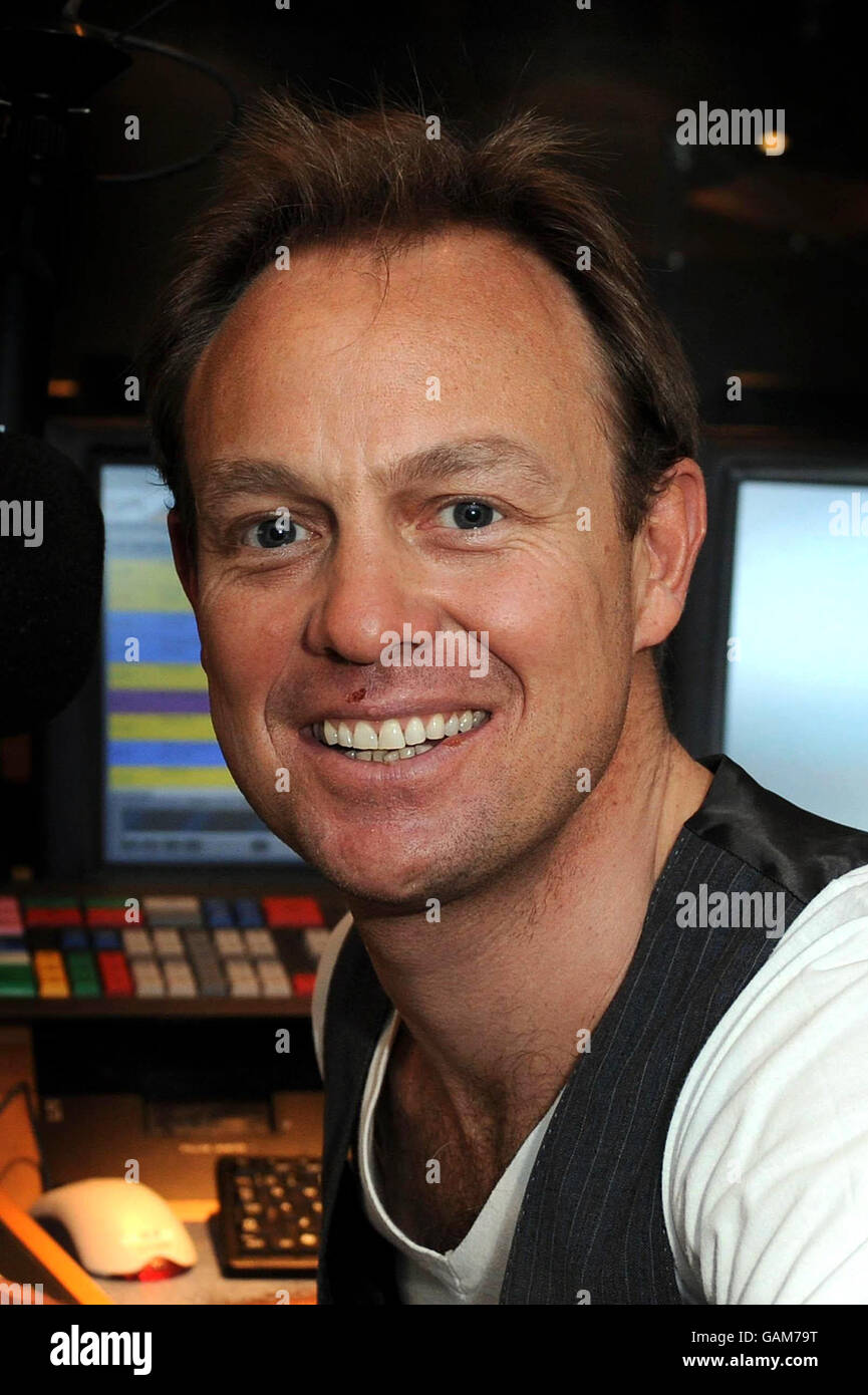 Jason Donovan launches his new radio show - London Stock Photo - Alamy