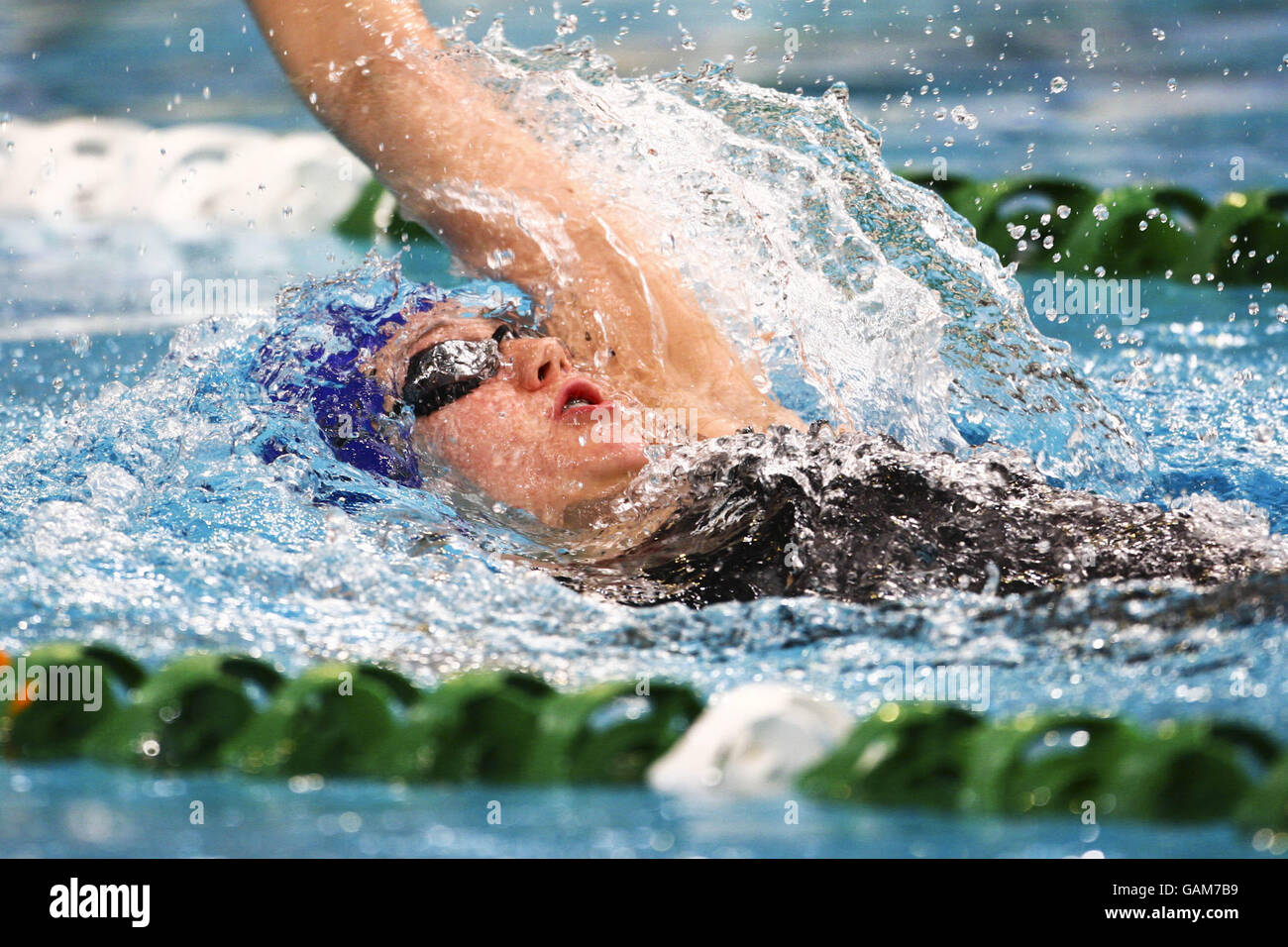 Great Britain's Elizabeth Simmonds in action during the Women's 200m ...