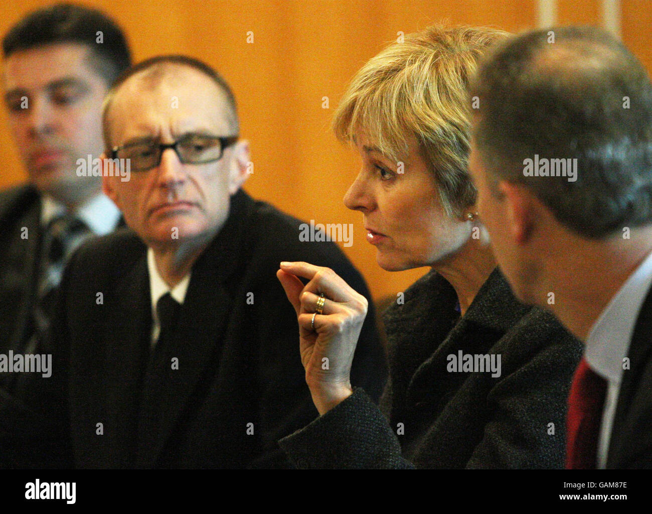Stem cell expert Professor Christine Mummery at a press conference ...