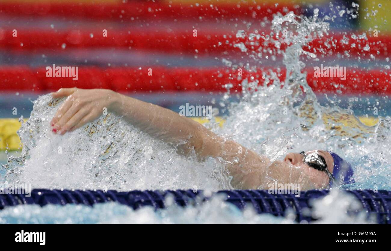 Great Britain's Elizabeth Simmonds in action in the women's 100m ...