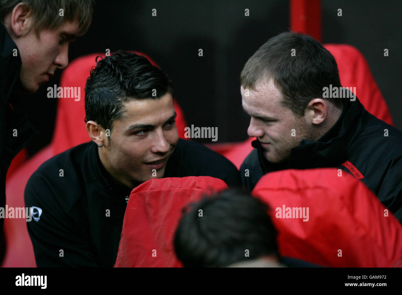 Cristiano Ronaldo Et Rooney Are Cristiano Ronaldo, Wayne Rooney And