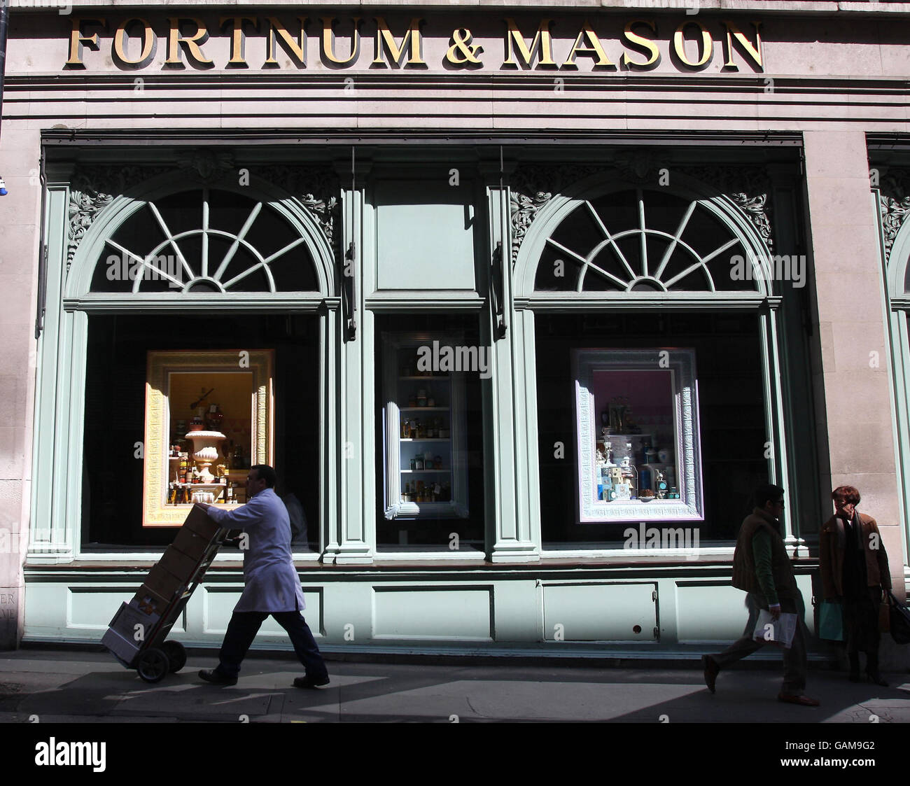 A general view of Fortnum and Mason in Piccadilly, London. William ...