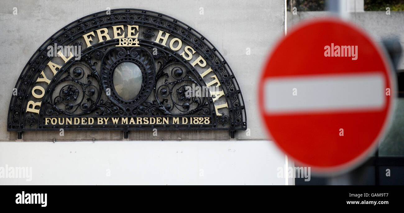 Health - Hospital Stock - Royal Free Hospital. Stock images of the ...