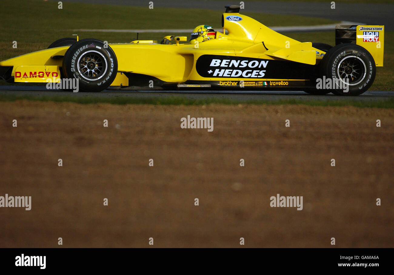 Formula One Motor Racing - Testing - Silverstone. Jordan's new recuit ...