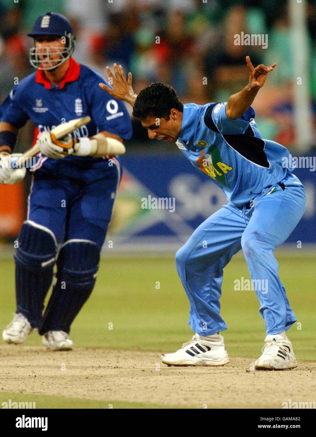 Cricket - World Cup 2003 - England v India Stock Photo - Alamy