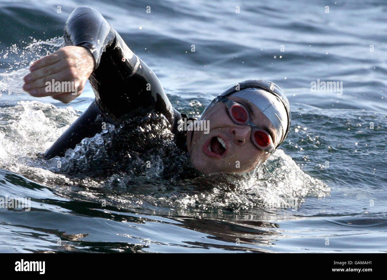 Showbiz cracknell swim hi-res stock photography and images - Alamy